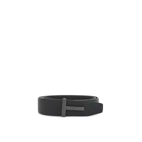 Tom Ford | Accessories | Tom Ford Elegant Brown And Black Calfskin Belt ...
